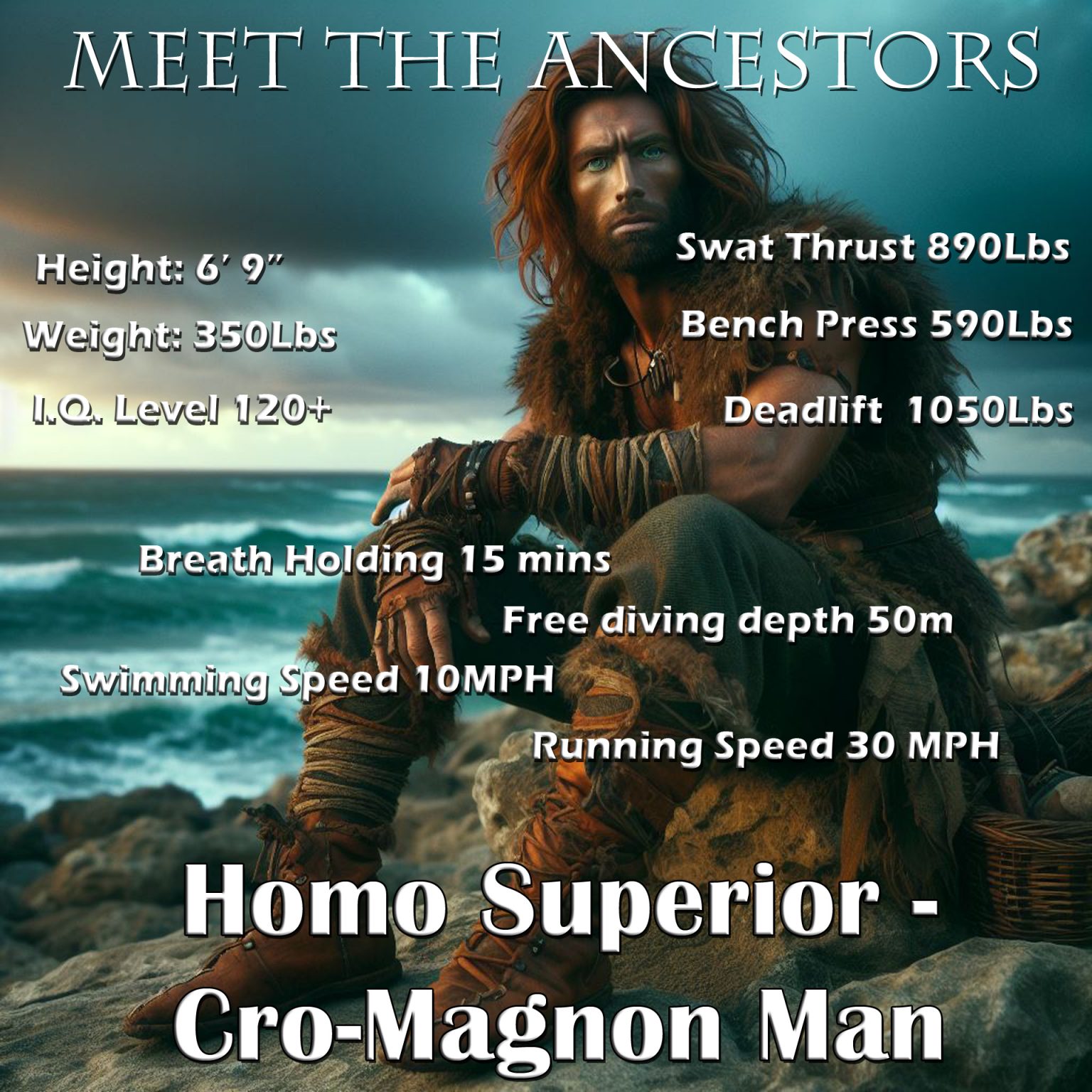 Giant Skeletons (Cro-Magnon) - the forgotten species - Prehistoric Britain
