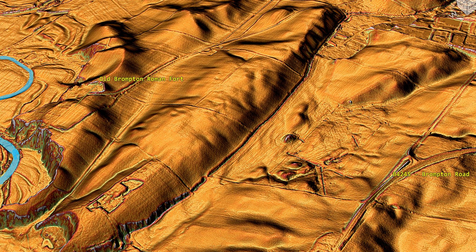 Prehistoric Canals (Dykes) - Hadrian's Wall Vallum (pt 1) - Prehistoric ...