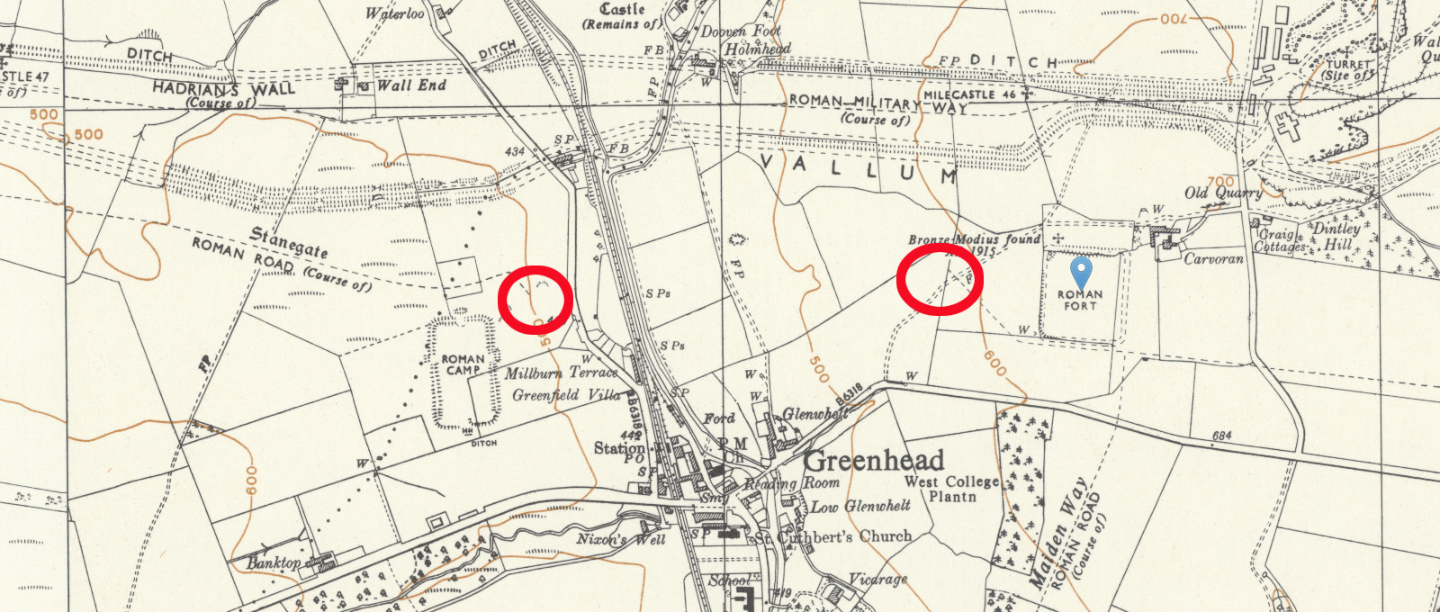Prehistoric Canals (Dykes) - Hadrian's Wall Vallum (pt 1) - Prehistoric ...
