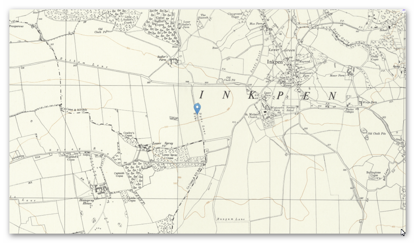 1005386 - Wansdyke (now Bedwyn Dyke), section 530yds (490m) on W side ...