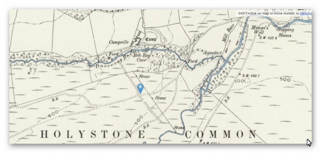 1011396 - Cross dyke, South of Campville - Prehistoric Britain