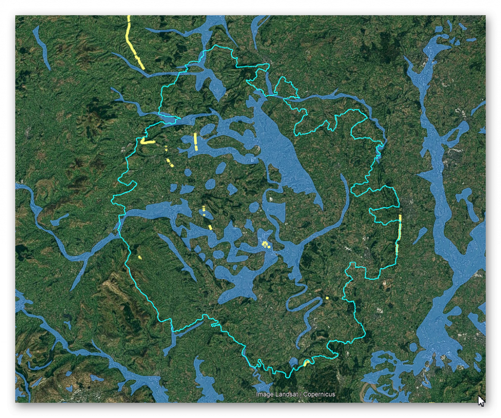 Prehistoric Herefordshire Canals (Dykes) - Prehistoric Britain