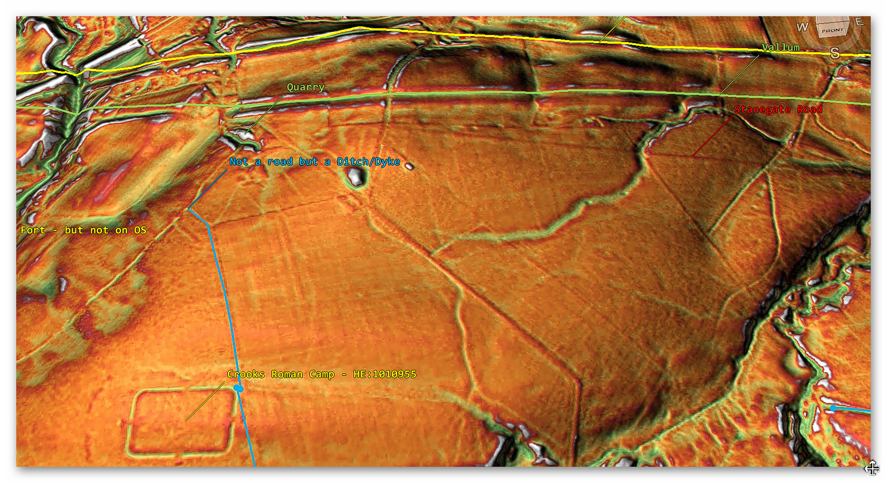 Hadrian's Wall - the Stanegate Hoax - Prehistoric Britain