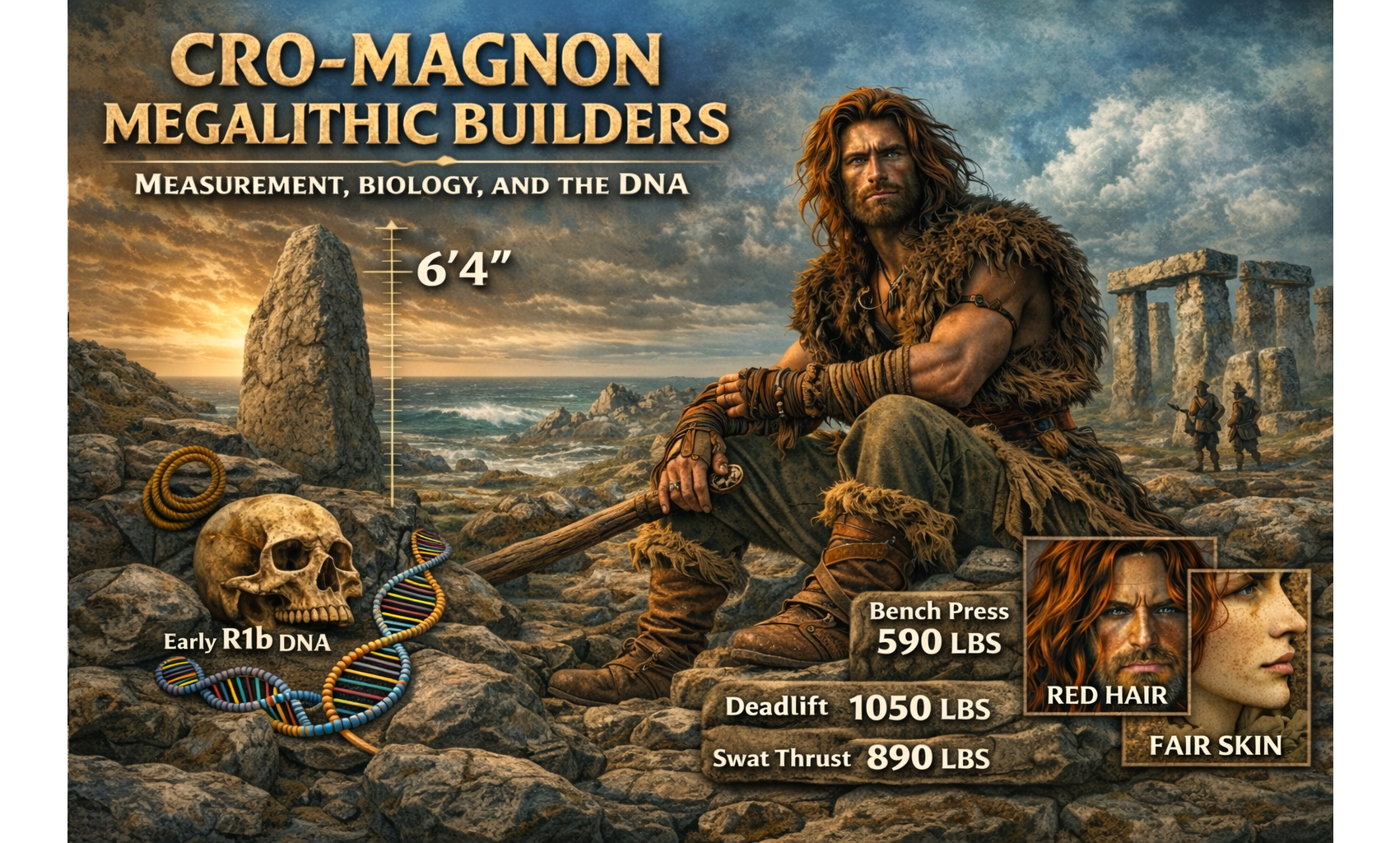 Cro-Magnon Megalithic Builders: Measurement, Biology, and the DNA ...
